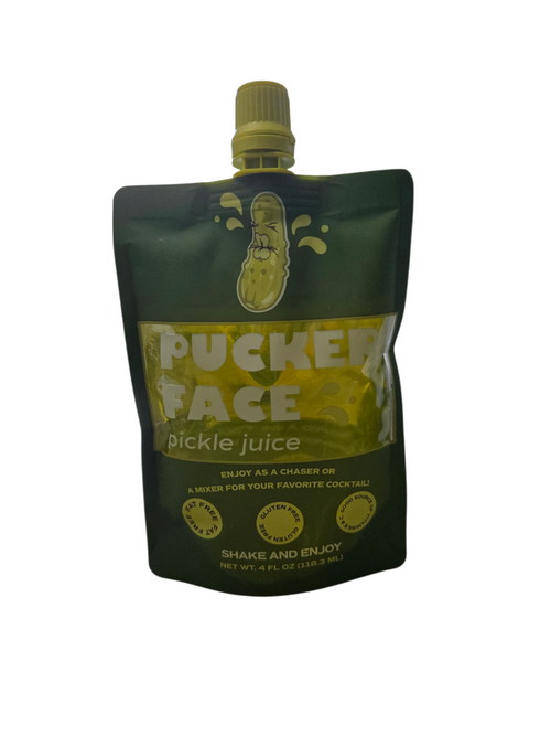 PUCKER FACE PICKLE JUICE