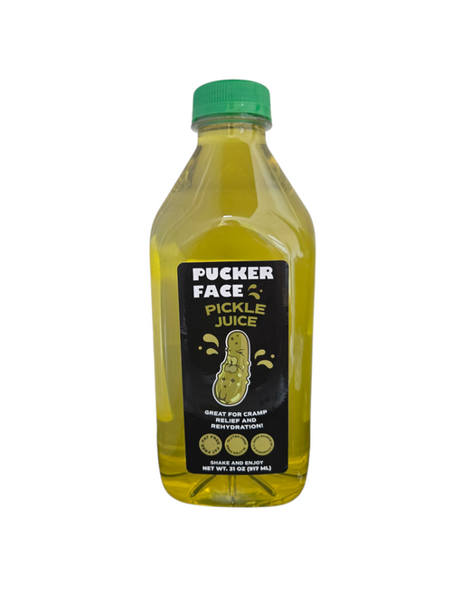 PUCKER FACE PICKLE JUICE